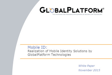GlobalPlatform eID Wallet Task Force - GlobalPlatform